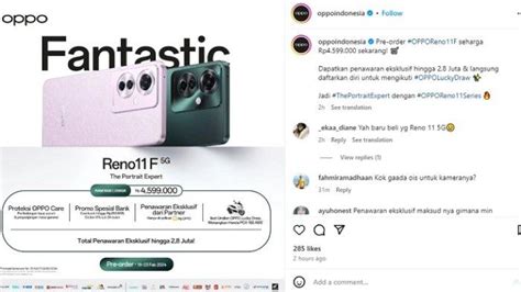 Dapat Dipesan Mulai Februari Intip Harga Oppo Reno F G Yang Rilis Di Indonesia