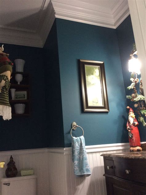 Peacock Blue Bathroom