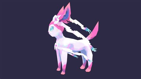 Sylveon 3d Model By Campestral [f9c84af] Sketchfab