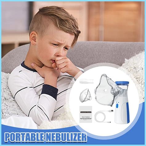 Outdoor Nebulizer Inhaler Compact Nebulizer Machine Travel Nebulizer