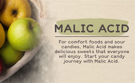 Birch And Meadow Malic Acid Powder 12 Lb Flavor Enhancer
