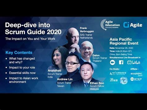 Ci Agile On Linkedin Panel Discussion Recording Deep Dive Into Scrum Guide 2020 The Impact To…