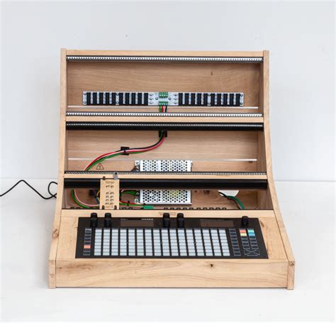 Squarp Hapax And Eurorack In Solid Oak 2 Many Synths