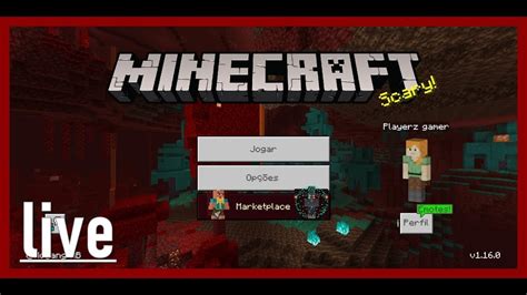 Minecraft pe jogando a nova atualizaçao do nether 3 YouTube