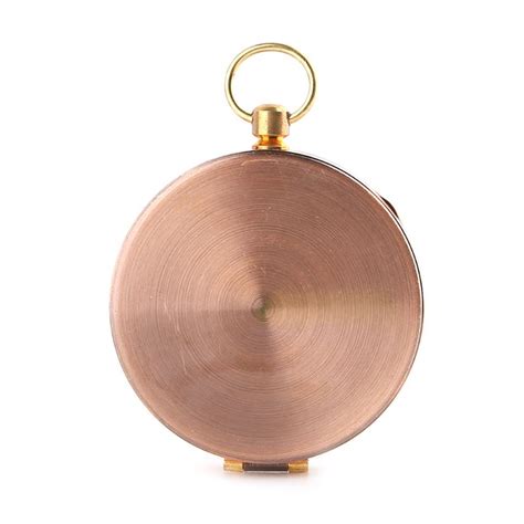 Vintage Copper Flip Cover Metal Pocket Watch Compa Grandado