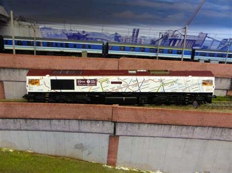 Bachmann 32 979u Class 66 721 Harry Beck London Transport Museum