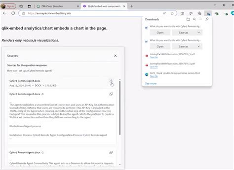 Qlik Answers Embed Tested And Working Qlik Community 2475902