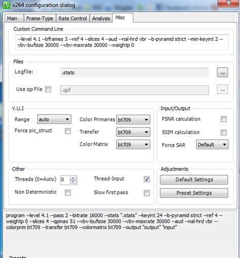 Bt601 And Bt709 Compatibility Benchmark At Wiggler