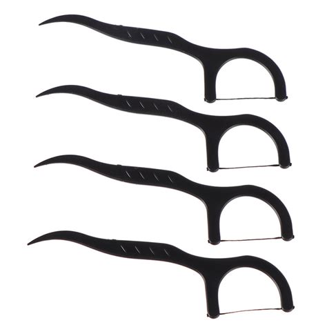 50pcs 대나무 숯 치실 치아 스틱 치아 추천 치아 청소 치간 칫솔 치실 치실 구강 위생 관리 구강위생