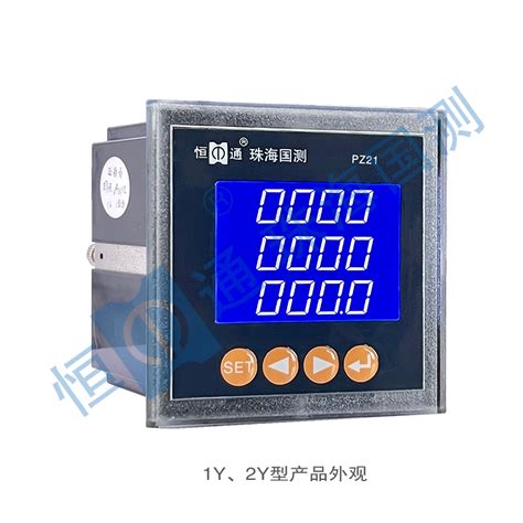 PZ21系列安装式数显电压表 珠海国测电能仪表科技有限公司