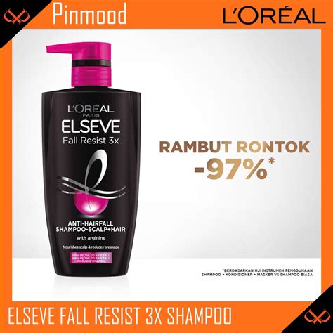 Jual Loreal Paris Elseve Fall Resist 3x Shampoo [ 620 Ml ] Hair Care