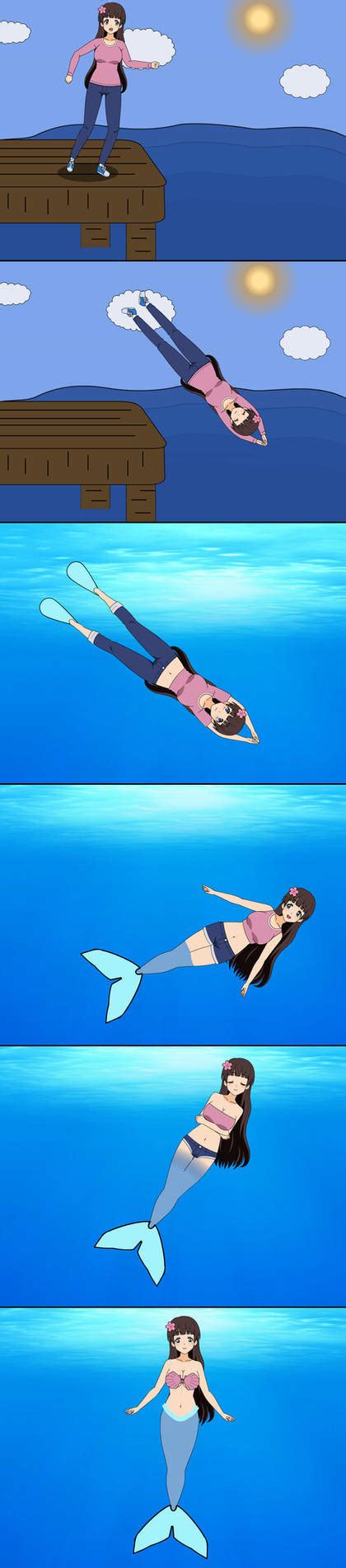 Request Shelly Mermaid Transformation By Seadude54 On Deviantart