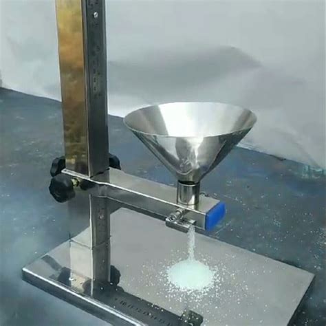 Jual Flow Tester Granul Manual Alat Uji Sifat Alir Granul Full Stainess