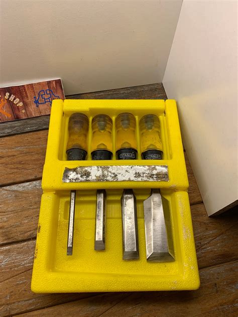 Stanley Professional Beveled Chisel Set Etsy Stanley Professional Beveled Chisel Set Etsy