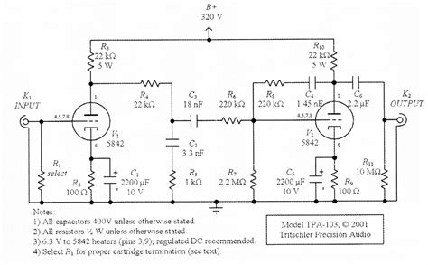 Riaa Preamp Schematic Single Tube Riaa Preamp Too Good To Be