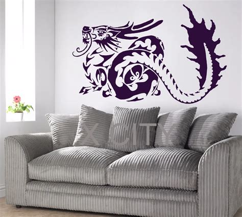 Oriental Dragon Chinese Long Super Giant Wall Sticker Vinyl Art Window