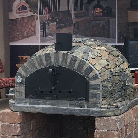 Stone Pizzaioli Brick Wood Fired Pizza Oven From Portugal Patio
