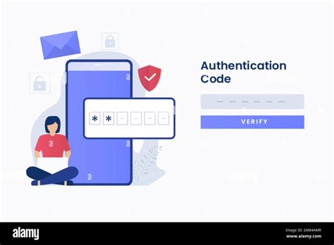 Otp Code Landing Page Illustration Concept Illustration For Websites