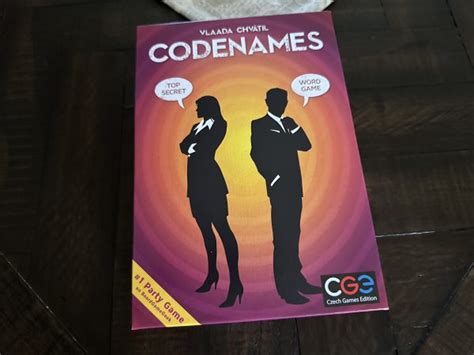 Board Game Review Codenames A Fantastic Social Party Game For