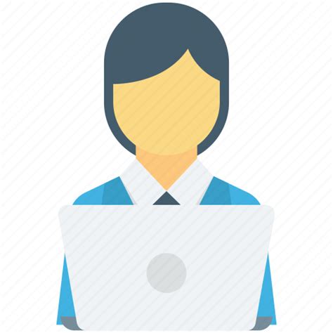 Female Manager Icon