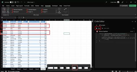 Automatisierung Von Excel Workflows Mit Office Scripts Berichte Duplikate Trends Excel Hilfe Ch