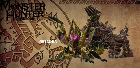 Mmd Monster Hunterahtal Ka Download By Francoraptor2018 On Deviantart