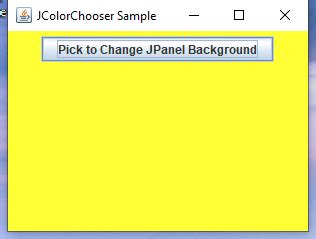Java Change Preview Panel For JColorChooser Stack Overflow