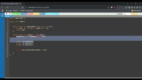 nth of an gp geomerty progression java learnjavaprogramming youtube