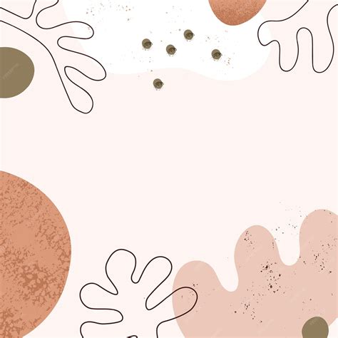 Premium Vector Modern Background Design With Frame From Abstract Geometric Shapes Elements