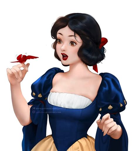 ᴊᴇɴɴʏ On Instagram A Cute Birdie Has News For Snow White ️🍎 What Do