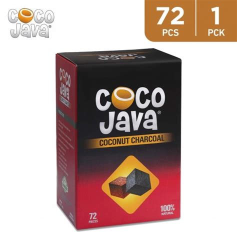 Buy Coco Java Coconut Charcoal 72 Pcs توصيل