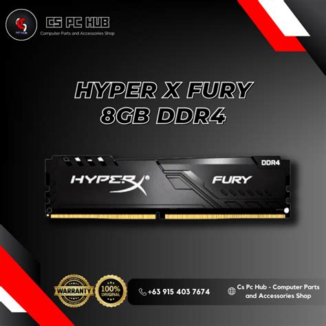 hyper x fury 8gb 16gb ddr4 lazada ph