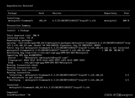 Msfconsole