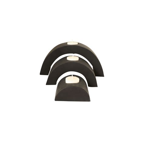 Tealight Candle Holders Wooden Nested Arch Set Of 3 Darlin