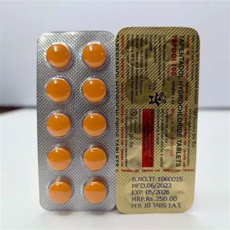 Tapdol 100mg Tablet At Rs 180stripe Tapentadol Tablets In Nagpur