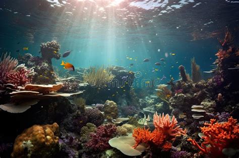 Underwater Paradise Stock Illustration Illustration Of Life 280212057