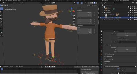 Wrangler Rig From Fundamentals Of Rigging Course CG Cookie
