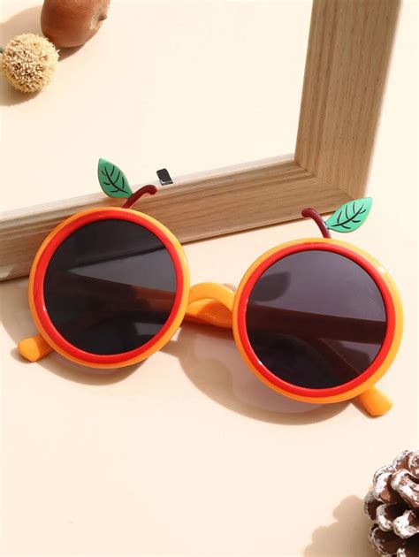Orange Design Fashion Glasses Shein Usa
