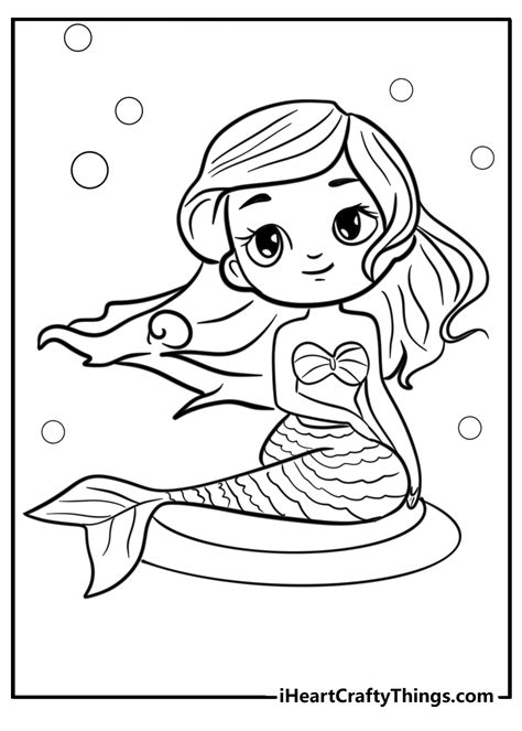 Ariel Little Mermaid Coloring Pages 2025