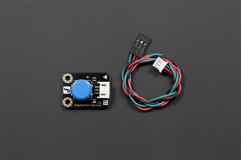 Gravity Digital Push Button Blue Opencircuit