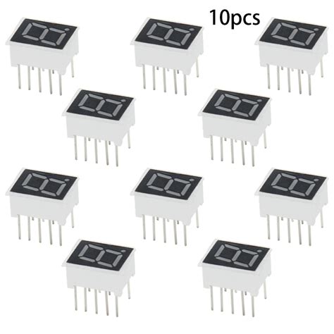 1 ~ 20 Pcs 1 Bit Common Cathodeanode Led Display Vicedeal