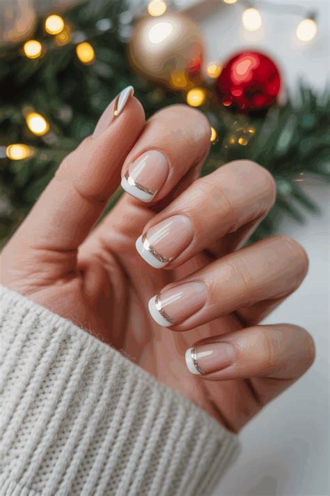 19 Minimalist Christmas Nails Ideas For Elegant Holiday Style