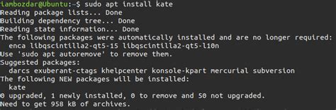 How To Install Kate Editor On Ubuntu 2004 Lts Edition Linuxways