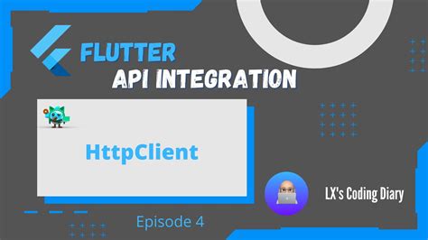 Flutter Api And Local Database Series Ep04 Client Youtube