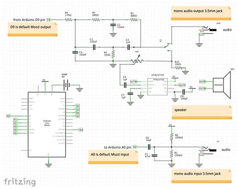 Mobilebbshield For Mozzi Electronics Circuit Arduino Diagram