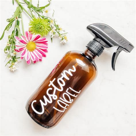 Labels 2oz Spray Bottle Etsy