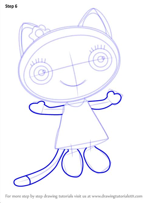 How To Draw De Li From Waybuloo Waybuloo Step By Step