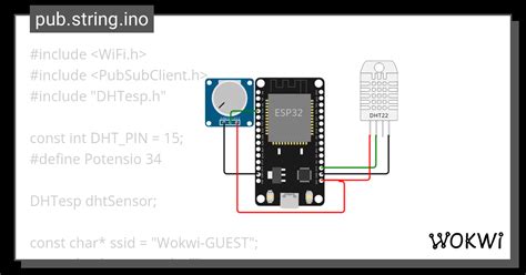 Pub String Ino Wokwi ESP32 STM32 Arduino Simulator