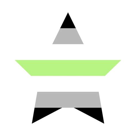 Premium Vector Agender Pride Flag Symbol Of Agender Community