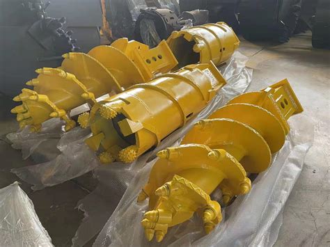 Double Spiral Rock Drilling Auger Tapered Auger Flight Auger Screw For Caisson Kimdrill China